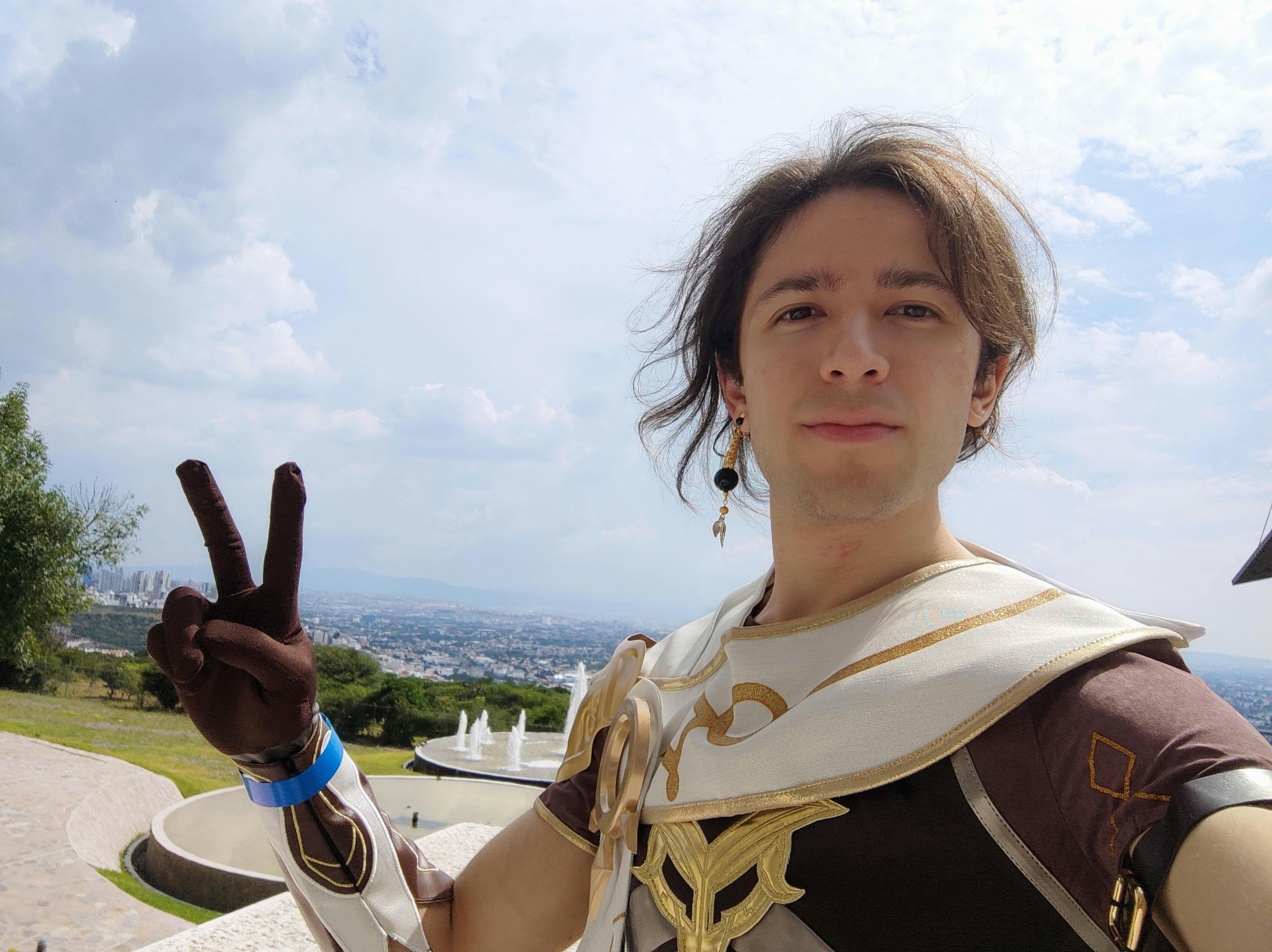 【Ready For Ship】DokiDoki-SSR Game Genshin Impact Cosplay Male Traveler ...