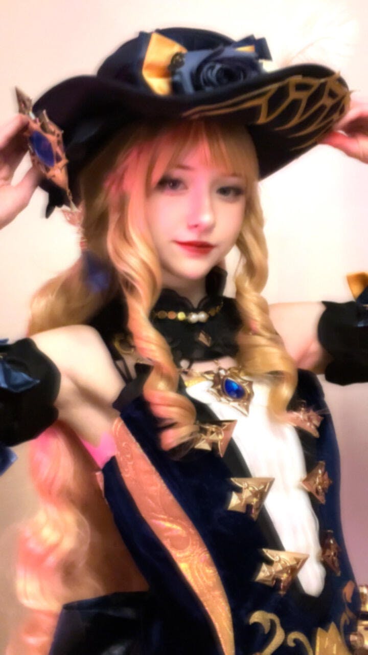 【Ready For Ship】DokiDoki-SR Game Genshin Impact Cosplay Navia Costume ...