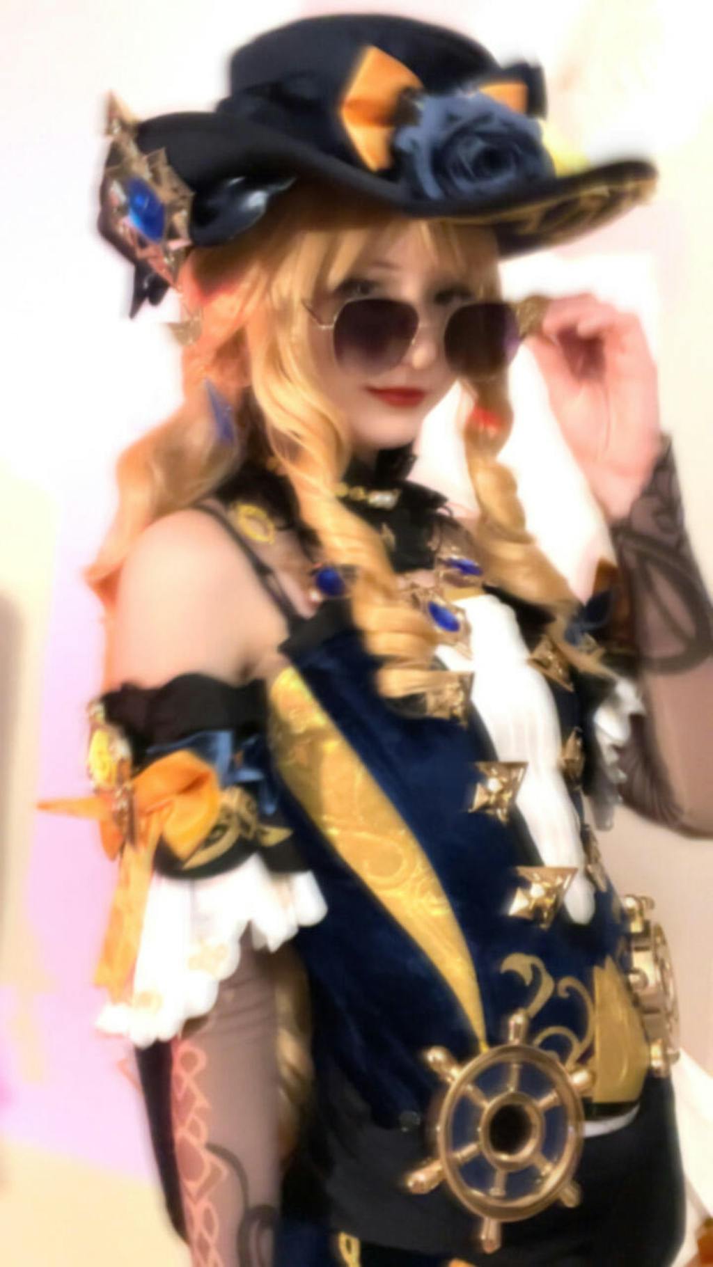 【Ready For Ship】DokiDoki-SR Game Genshin Impact Cosplay Navia Costume ...