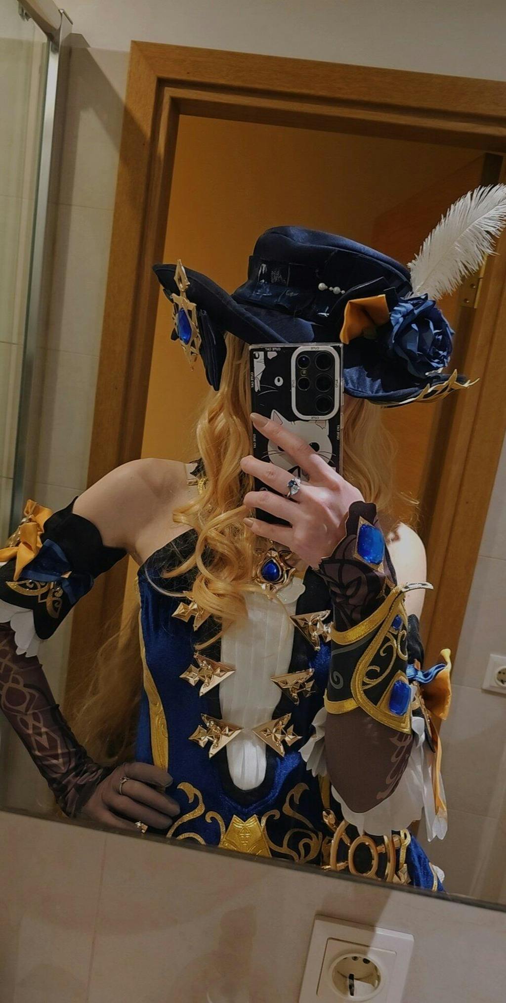 【Ready For Ship】DokiDoki-SR Game Genshin Impact Cosplay Navia Costume ...