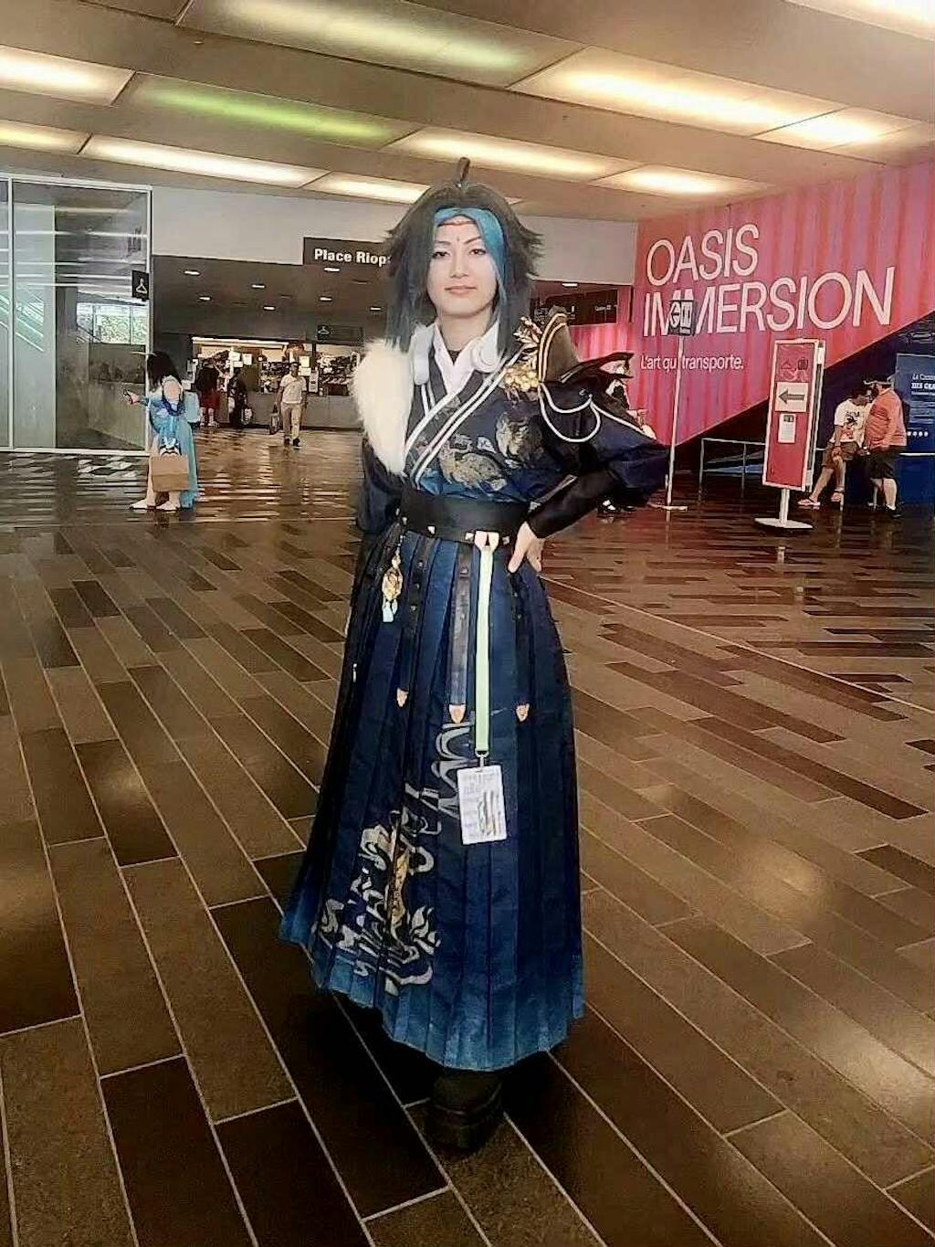 DokiDoki-SR Game Genshin Impact Cosplay Xiao Costume Doujin Chinese Tr ...