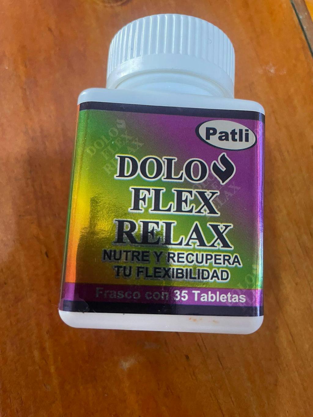 Dolo Flex Relax Frasco con 35 tabletas - El Original – Distribuidores ...