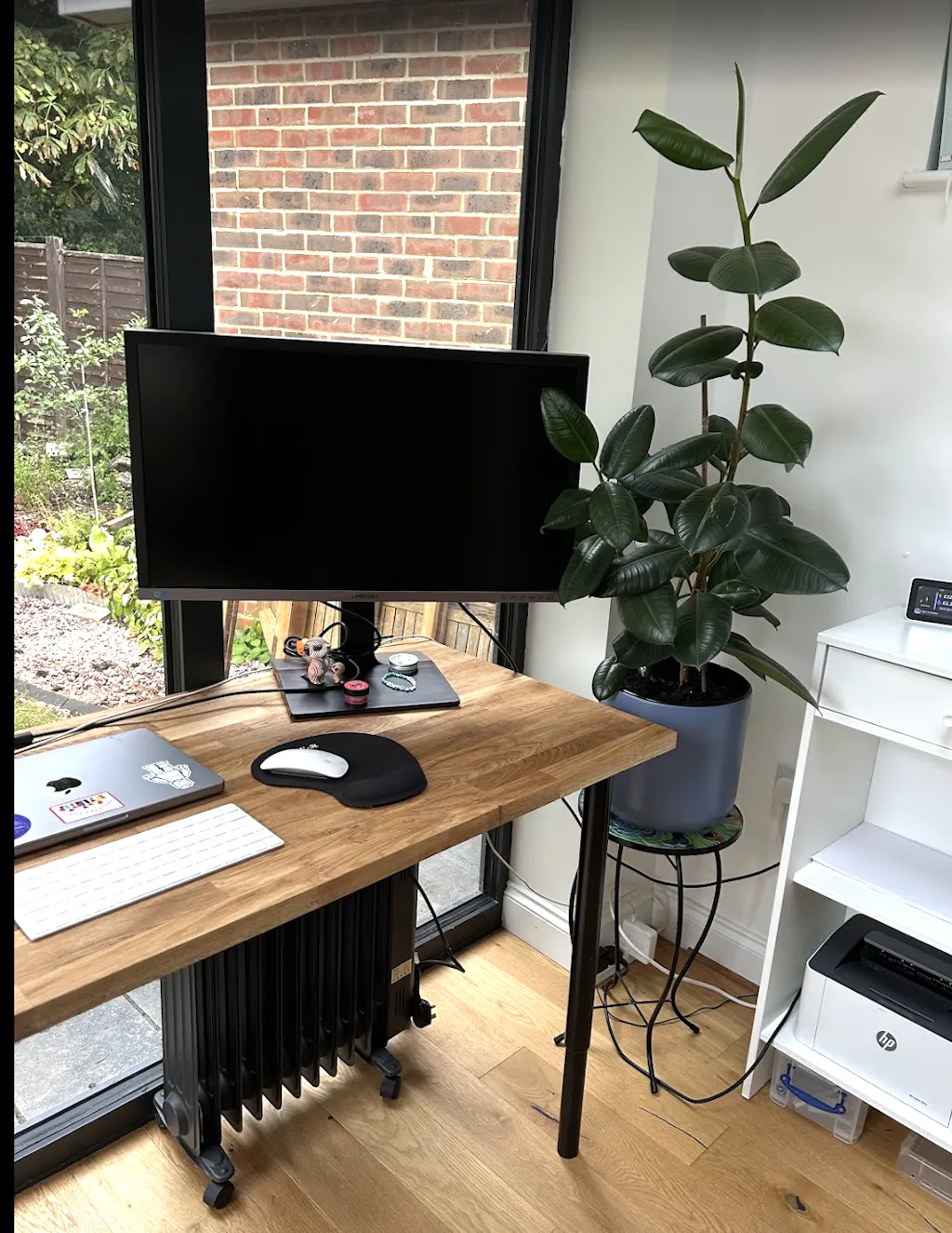 Oak Solid Wood Desktop - 27mm thick
