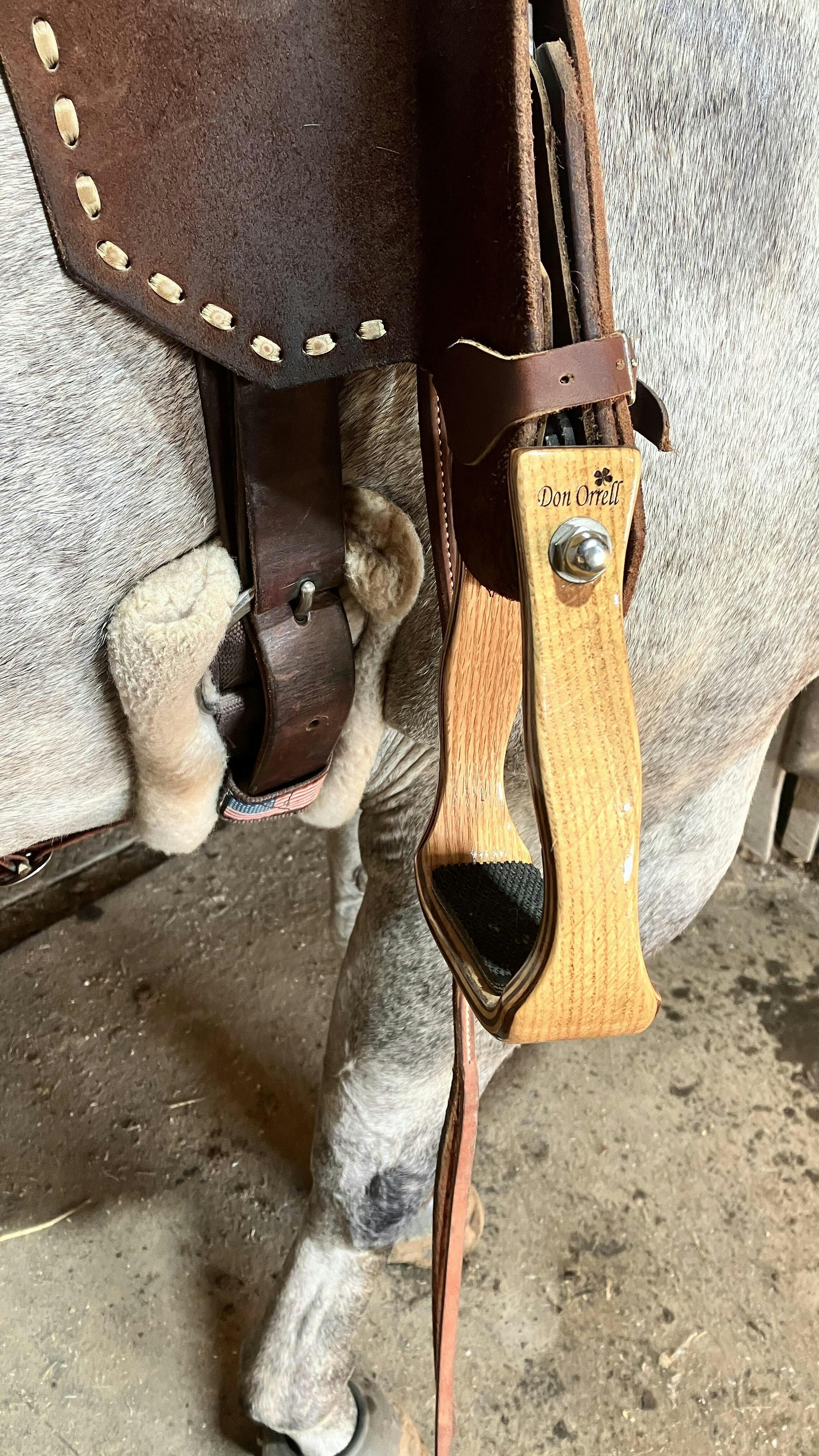 Custom Barrel Racing Stirrups For Western Saddles – Don Orrell Stirrups