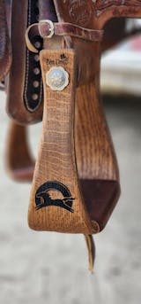 Flat Bottom Stirrups | Custom Wood Stirrups For Western Saddles – Don ...