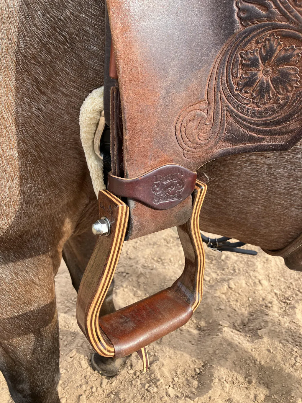Tapered Stirrups | Custom Wood Stirrups Made in the USA – Don Orrell ...