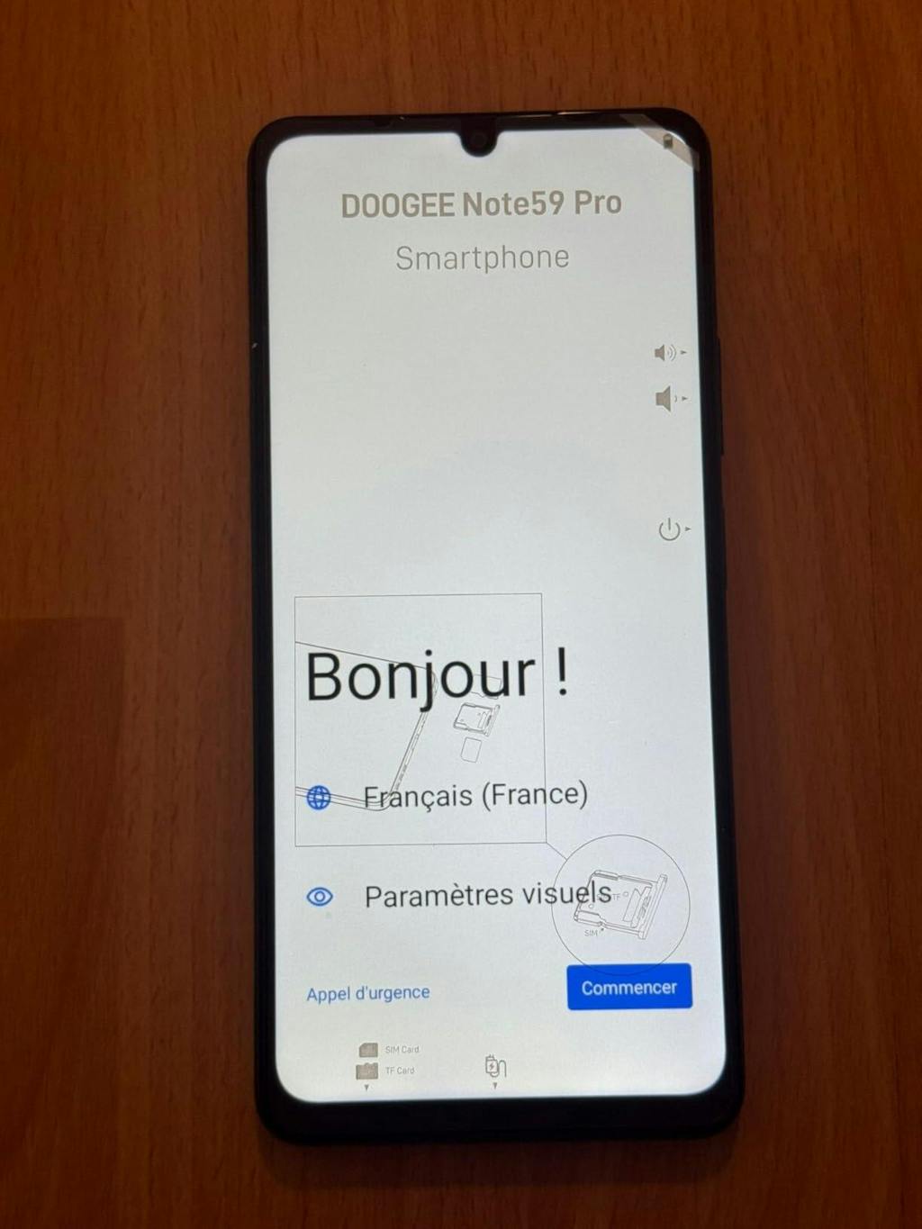 DOOGEE Note 59 Pro Smartphone 5G 32 + 256 GB Android 15