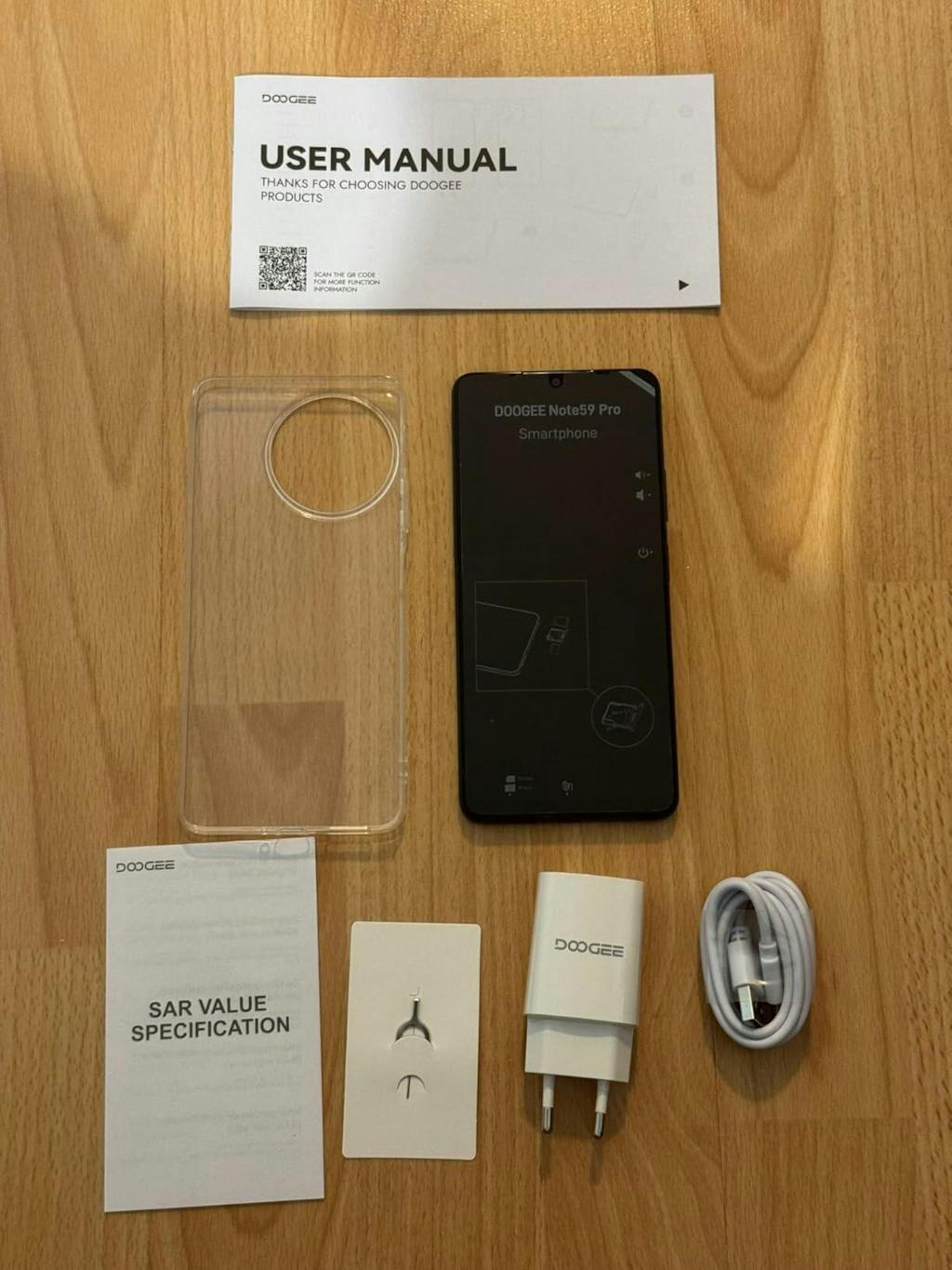 DOOGEE Note 59 Pro Smartphone 5G 32 + 256 GB Android 15