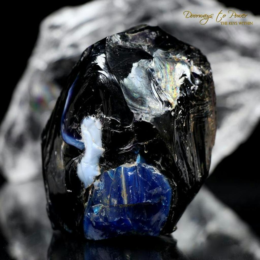 Black Iridium Bi Color Monatomic Andara Crystal (Ultra Rare) - Doorways ...