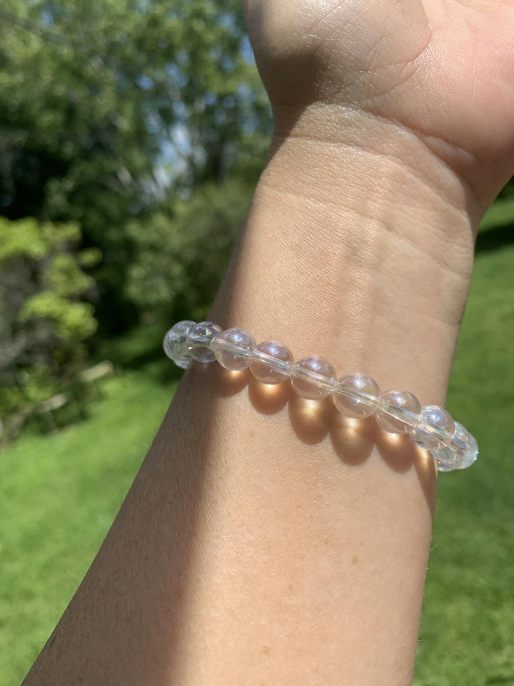 Angel Aura Starseed Quartz Light Language Bracelet - Doorways to Power