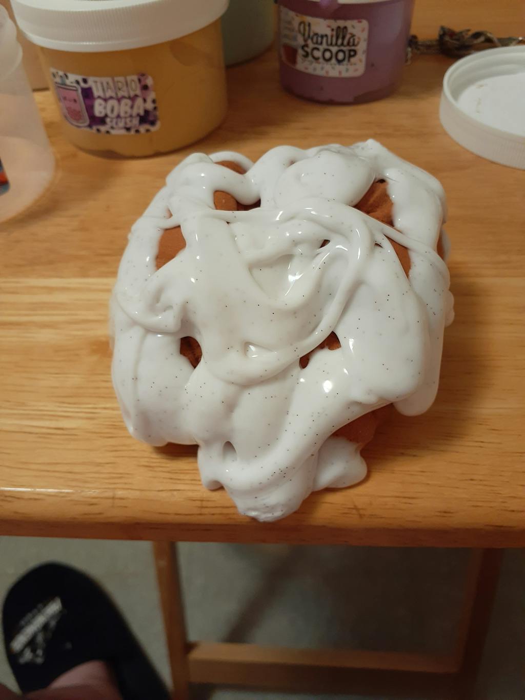 Cinnamon Roll Ice Cream DIY Slime - Shop Slime - Dope Slimes