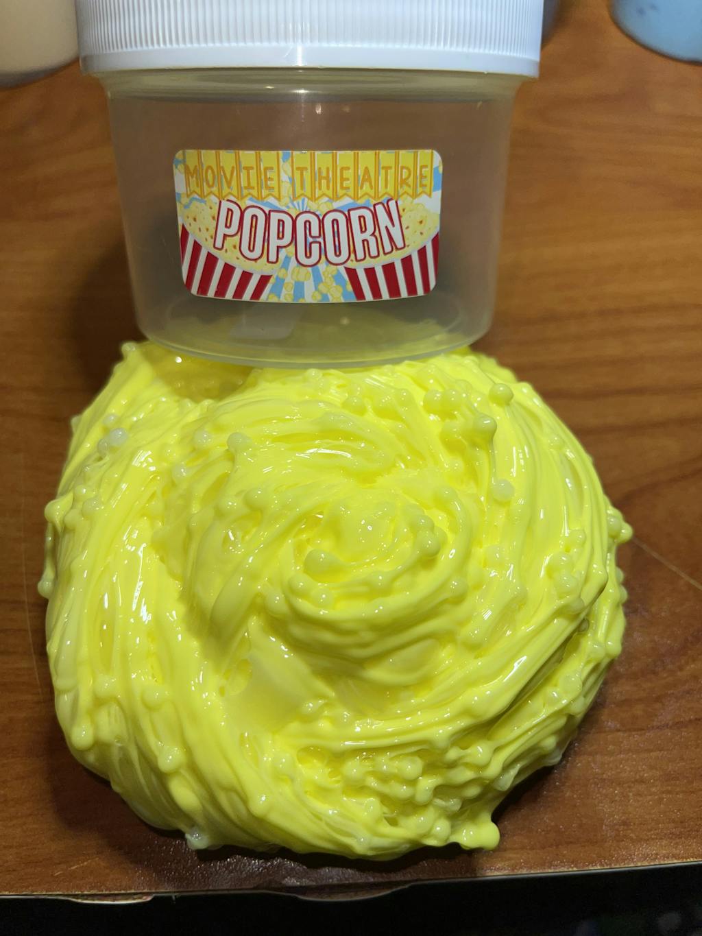 Movie Theater Popcorn Slushee Slime - Shop Slime - Dope Slimes
