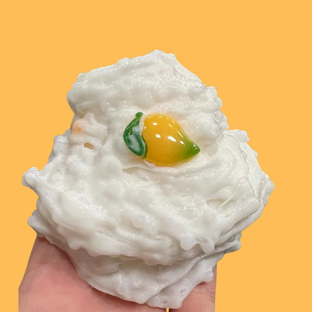 Mango Sticky Rice Slushee Slime - Shop Slime - Dope Slimes