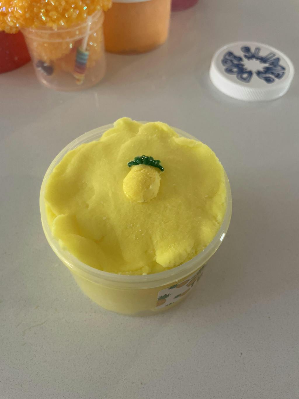 Tropical Twist Cloud Slime Scented w/ Charm - Buy Slime - DopeSlimes