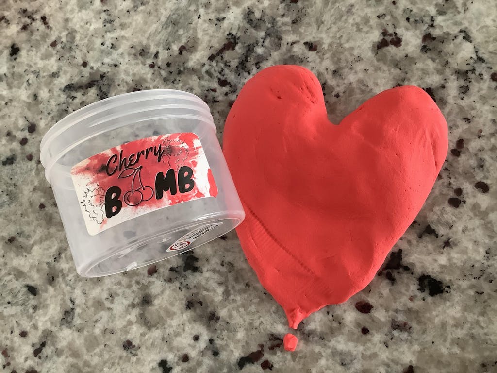 Cherry Bomb Butter Slime Scented - Buy Slime Here - DopeSlimes Shop