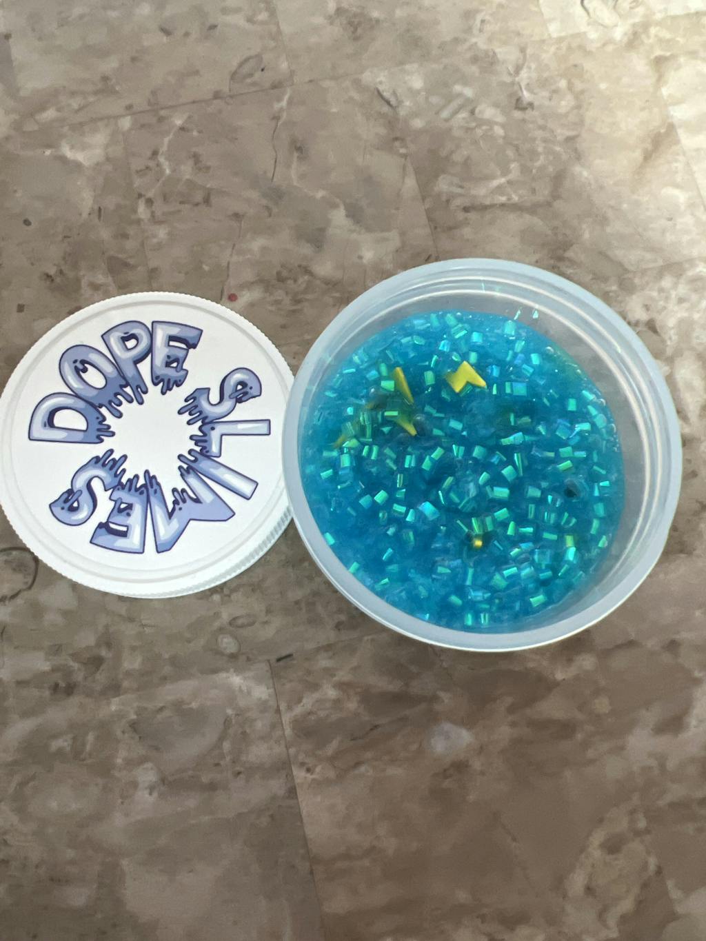 Electric Lemonade Bingsu Slime - Shop Slime - Dope Slimes