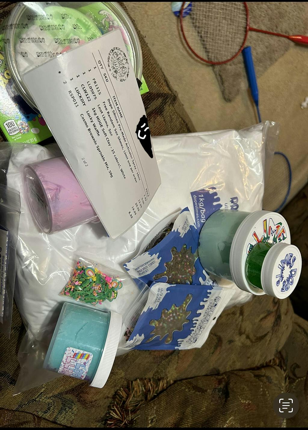 Lavender Dreams memoryDOUGH Slime - Shop Slime - Dope Slimes