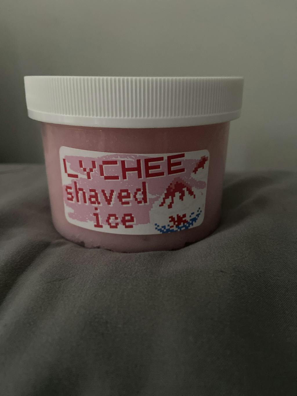 Lychee Shaved Ice Icee Slime - Shop Slime - Dope Slimes