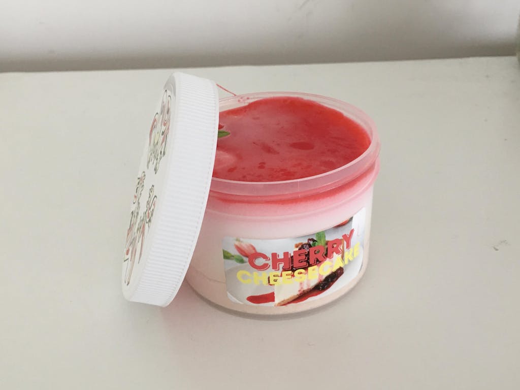 Cherry Cheesecake DIY Slime - Shop Slime - Dope Slimes