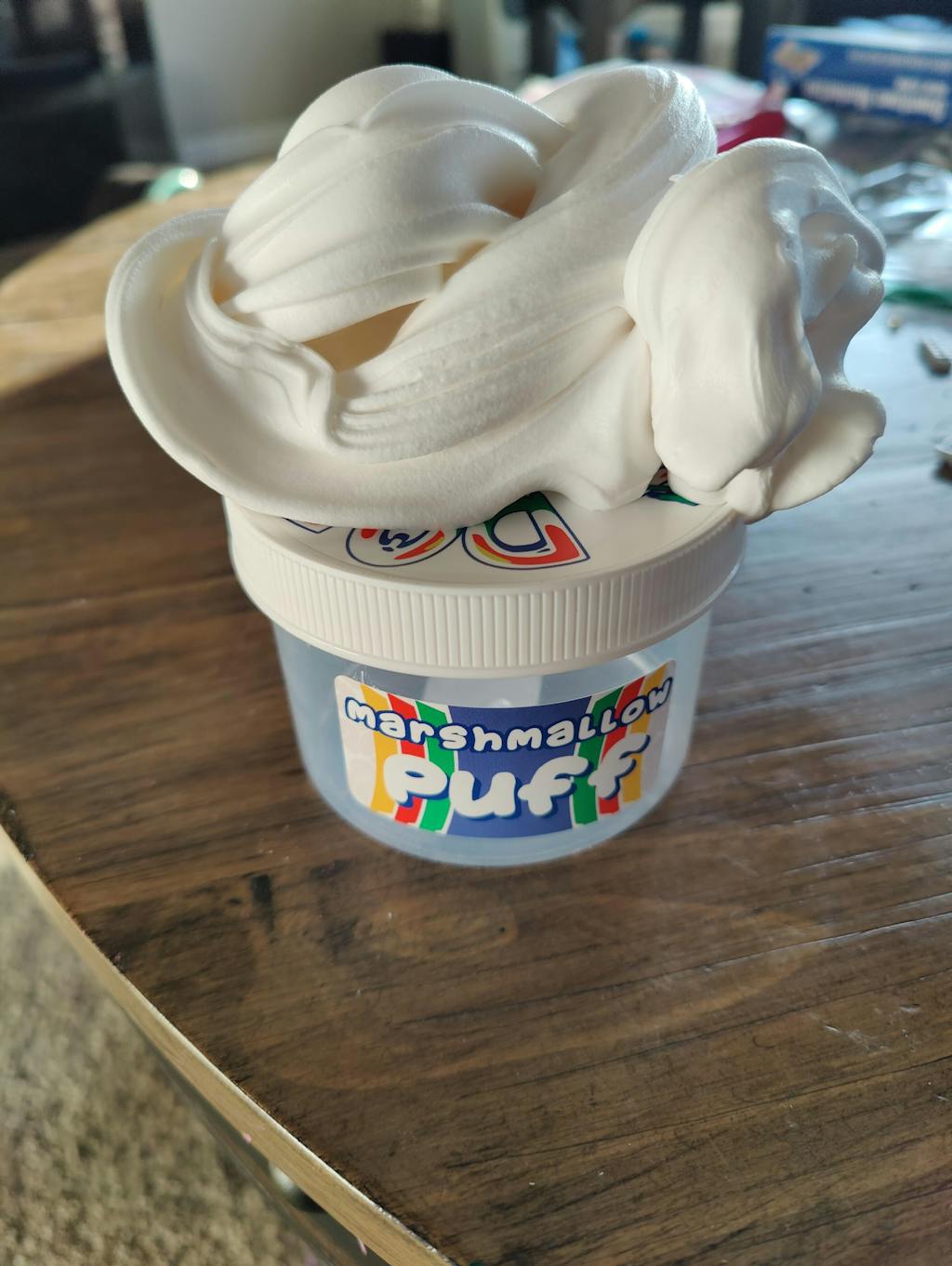 Marshmallow Puff Butter Slime - Shop Slime - Dope Slimes