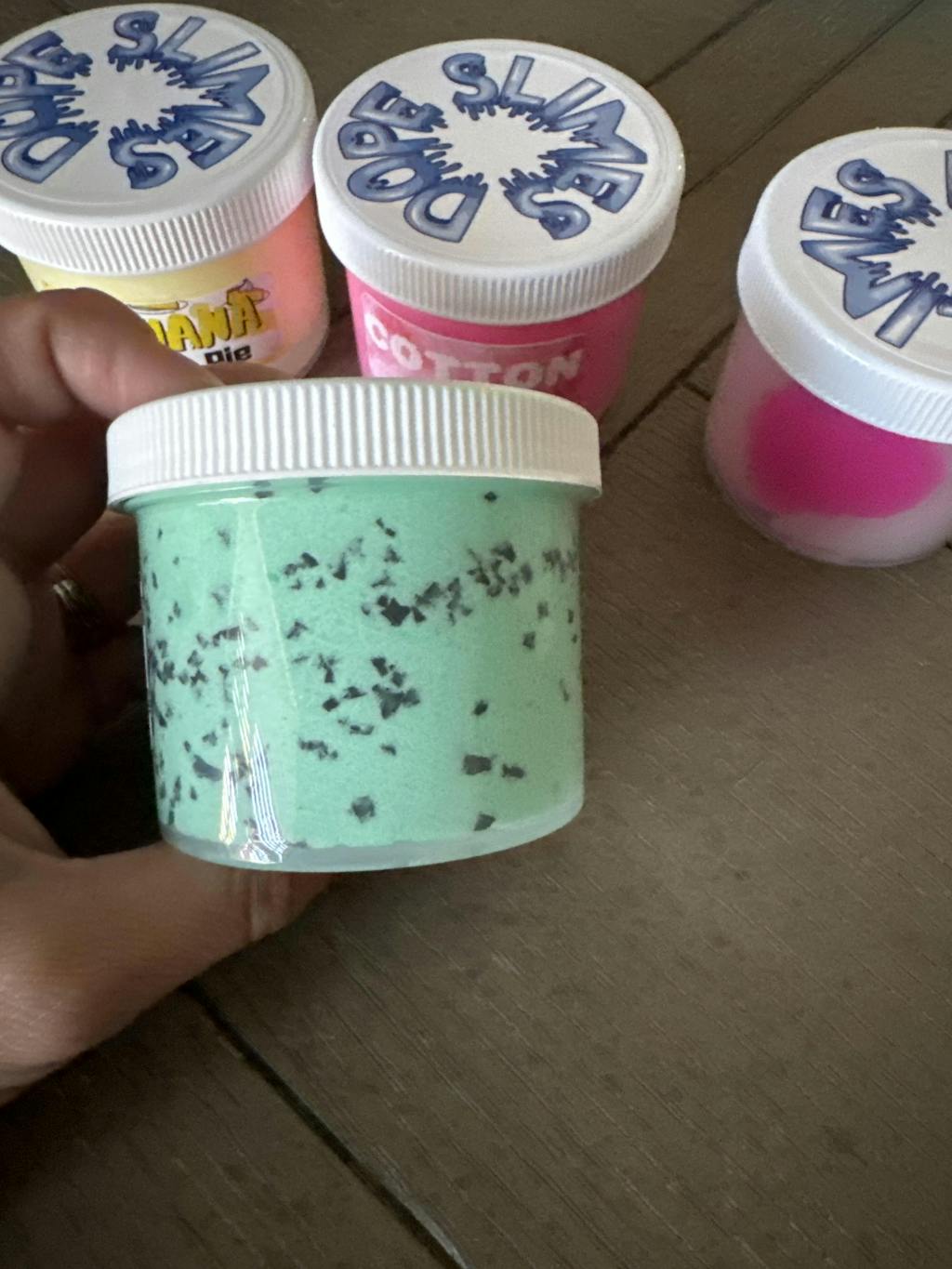 Mint Chip Ice-Cream Slime - Shop Slime - Dope Slimes