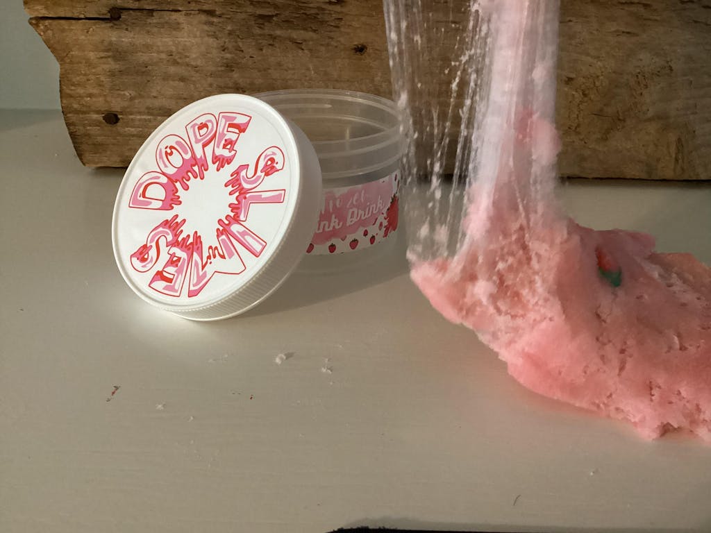 Frozen Pink Drink Icee Slime - Shop Slime - Dope Slimes