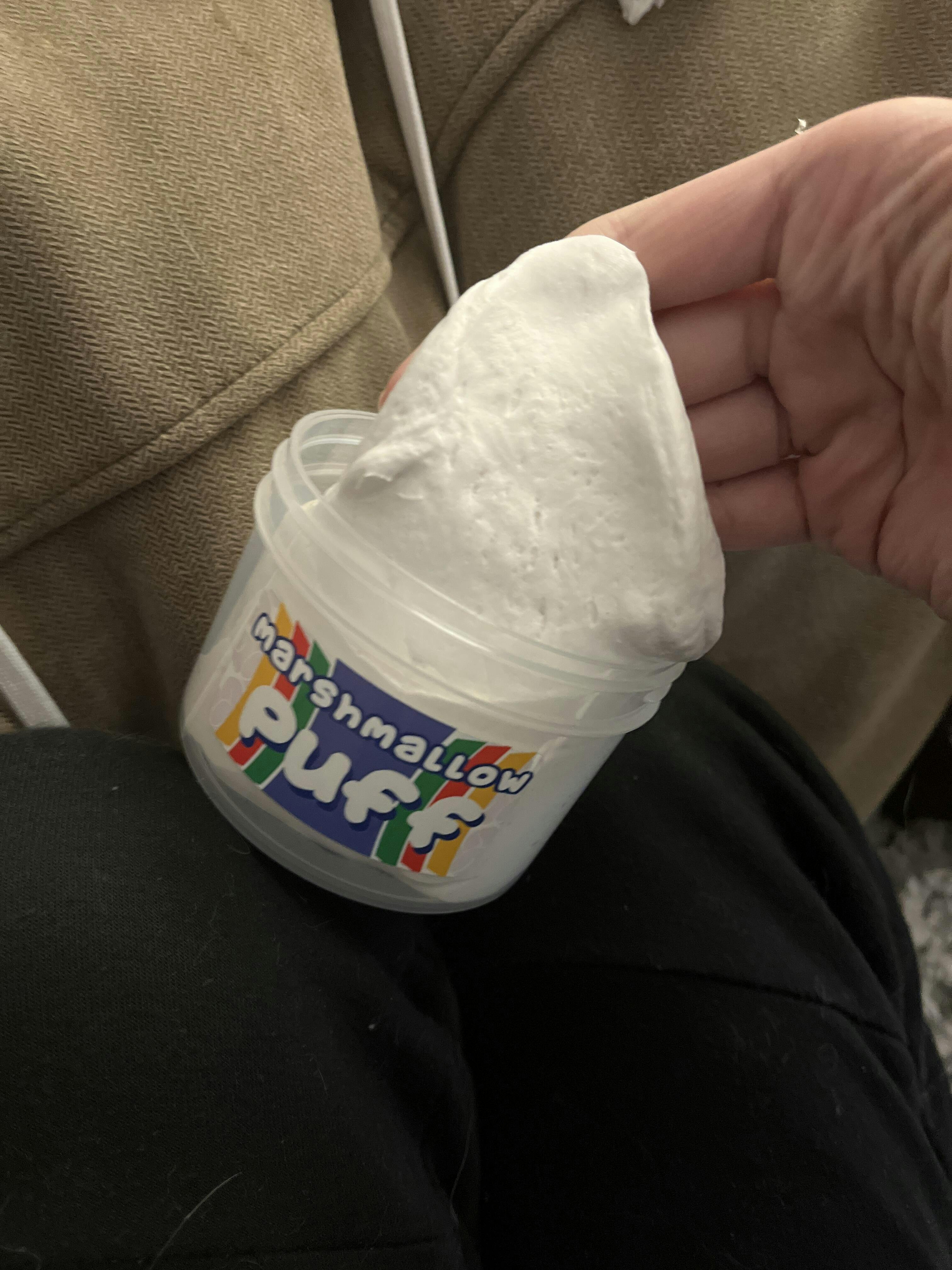 Marshmallow Puff Butter Slime - Shop Slime - Dope Slimes