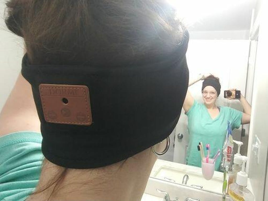 Dormi Headphones l Wireless Headband Headphones for Sleep, Sports