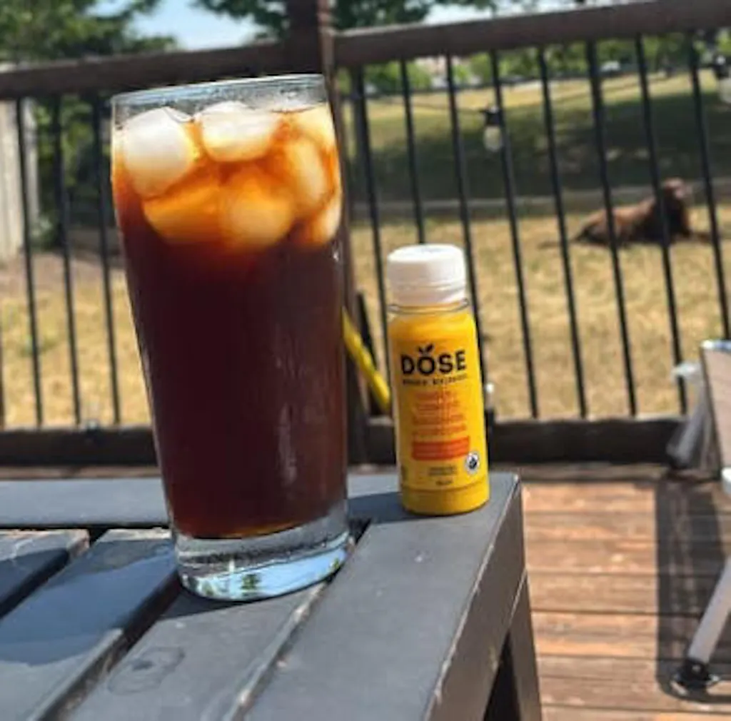 GINGER & TURMERIC 60ml - Organic cold pressed shot - Dose Juice