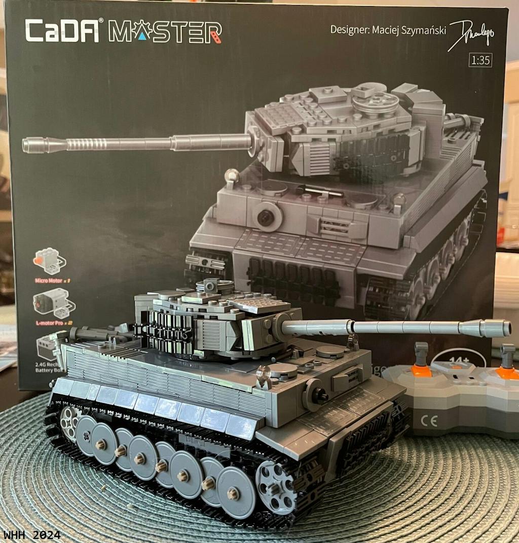 Tiger Tank Toy C61071W - MASTER | DoubleE CaDA – Doublee_CaDA