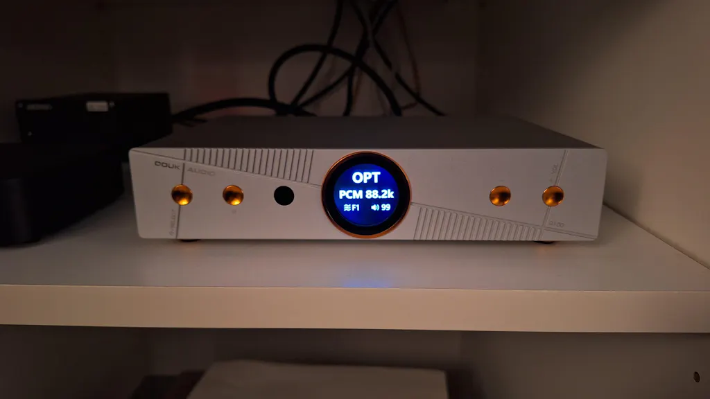 Douk Audio Q100 AK4499+AK4191 Fully Balanced Desktop DAC DSD512