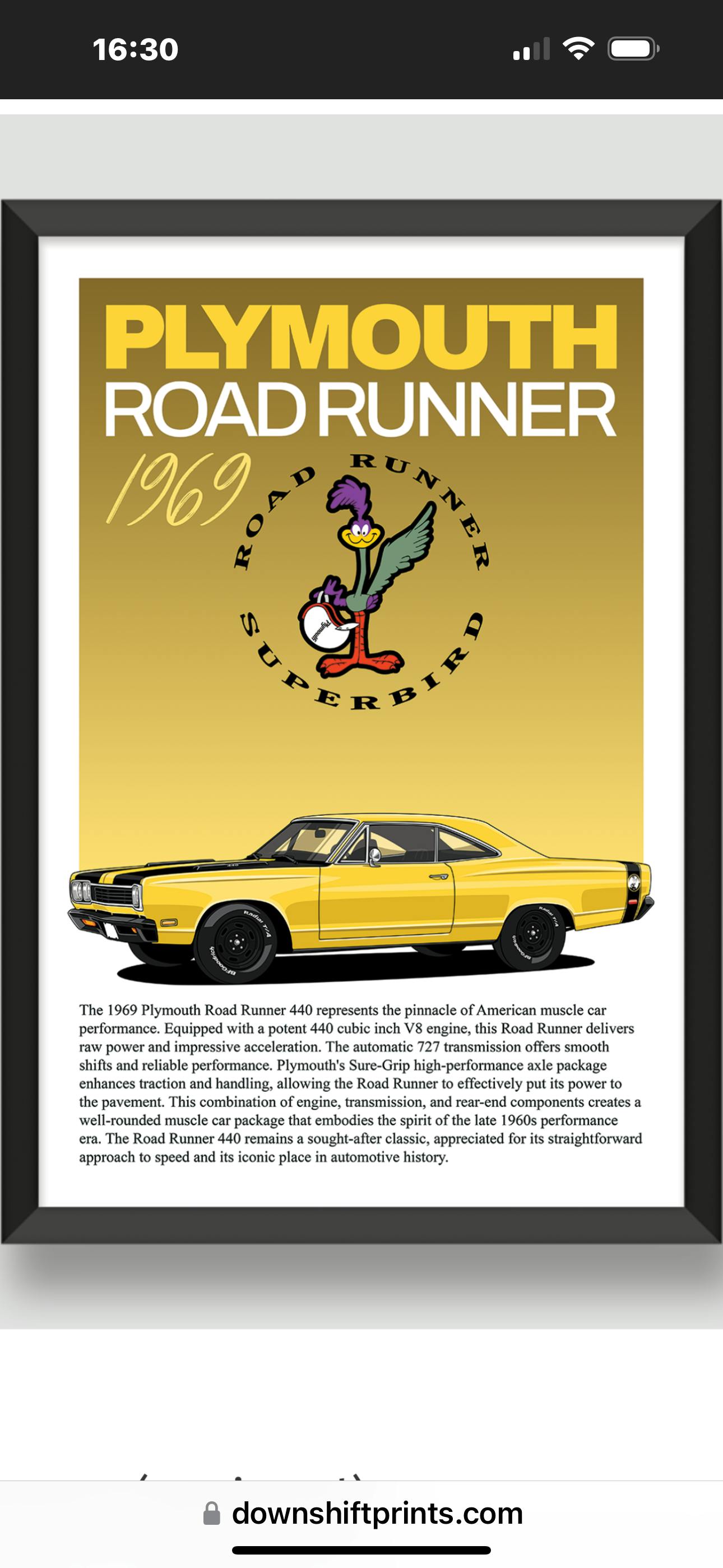 Downshift Prints — Custom Posters & Artwork of Your Car
