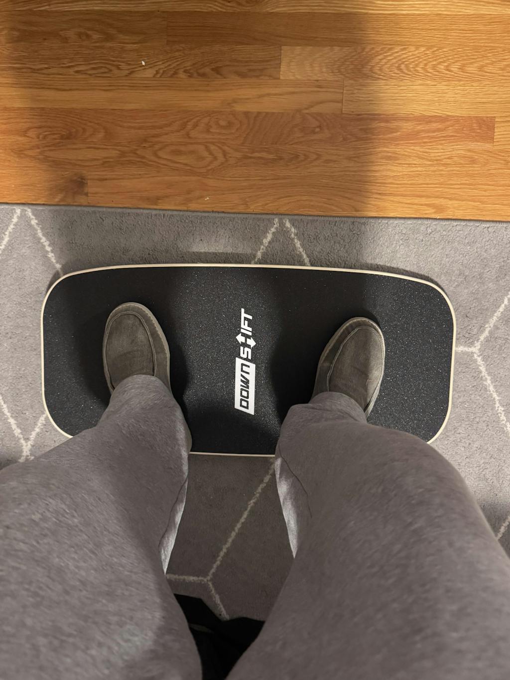 The Downshift Pressure Board Golf Training Aid