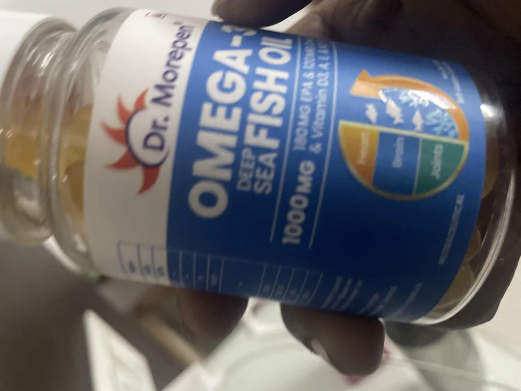 Omega-3 Deep Sea Fish Oil 1000mg – Dr Morepen