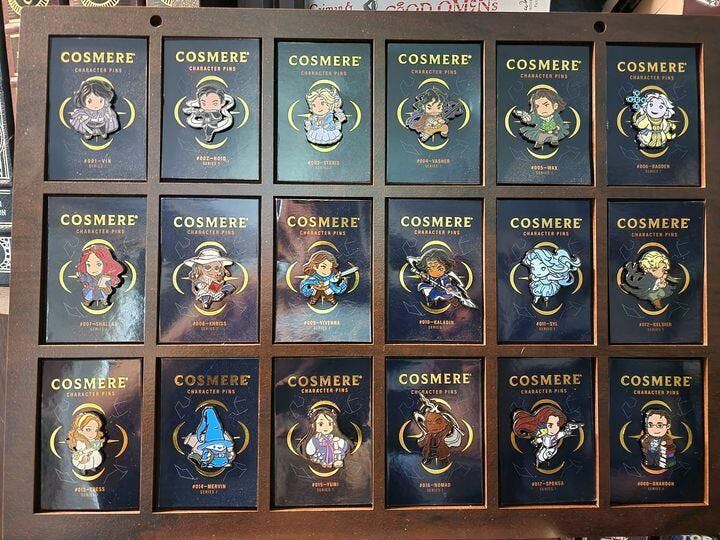 Pin Display - 2" x 3" Slots – Dragon Woodshop