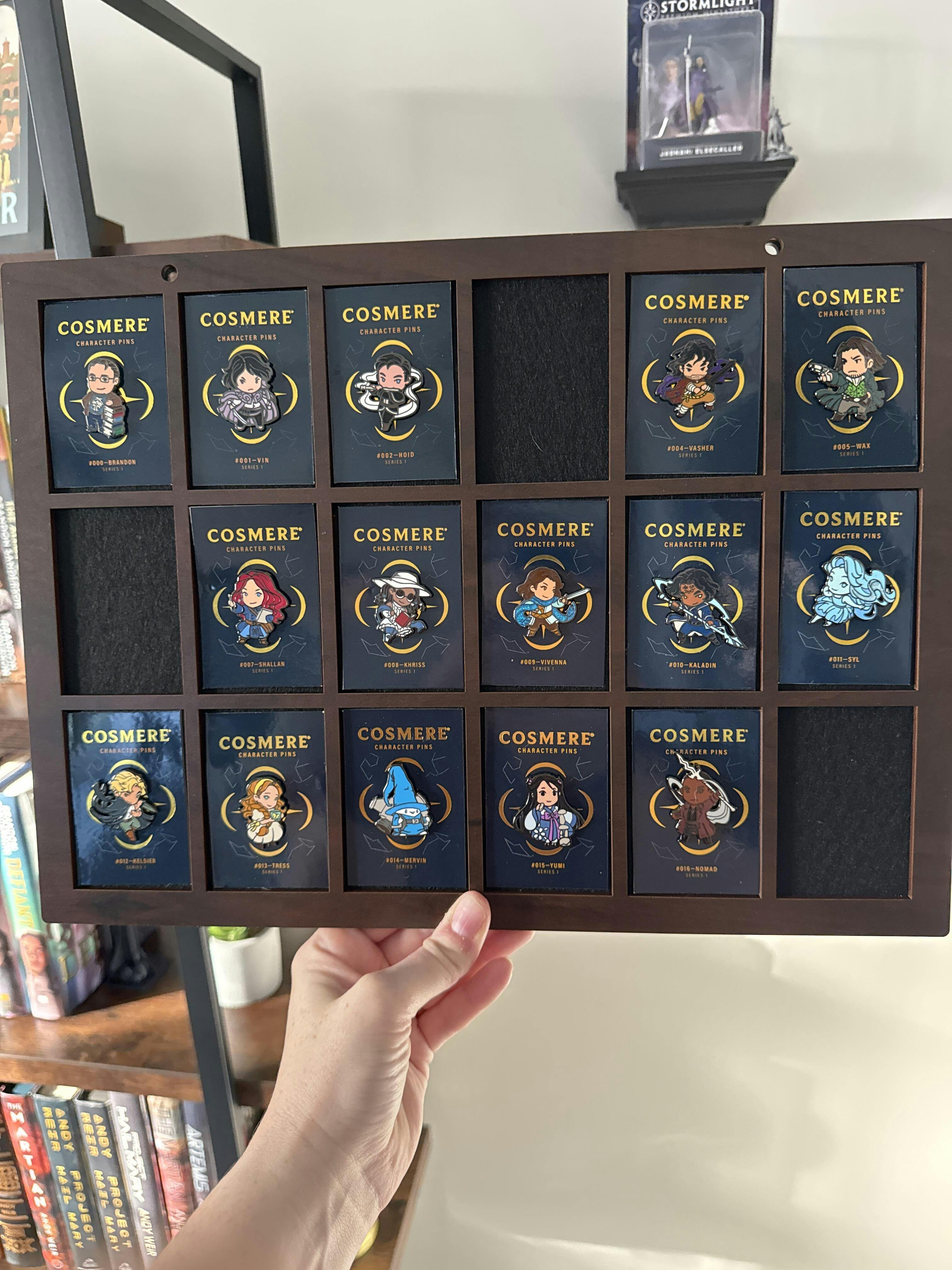 Pin Display - 2" x 3" Slots – Dragon Woodshop