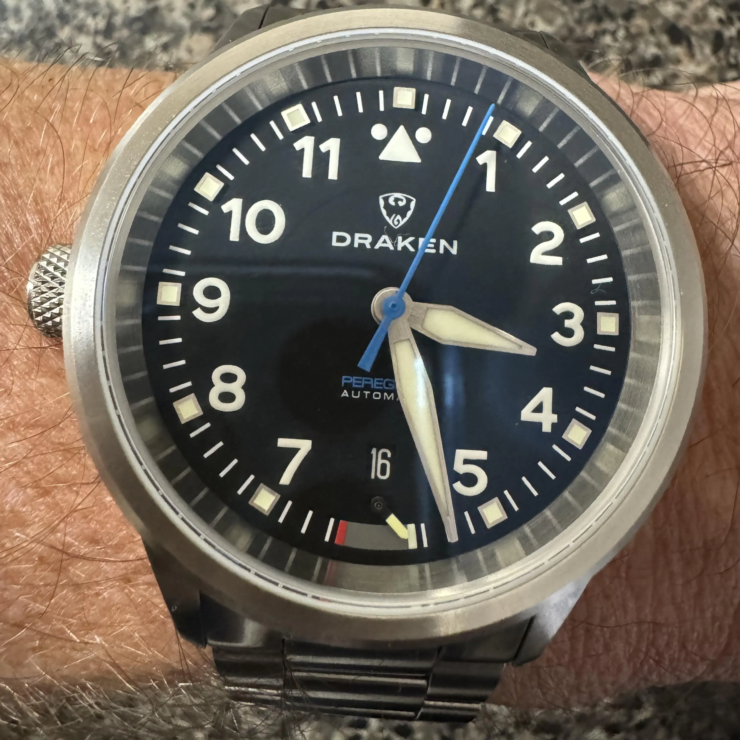 Peregrine ‘Version A’ White – Draken Watches