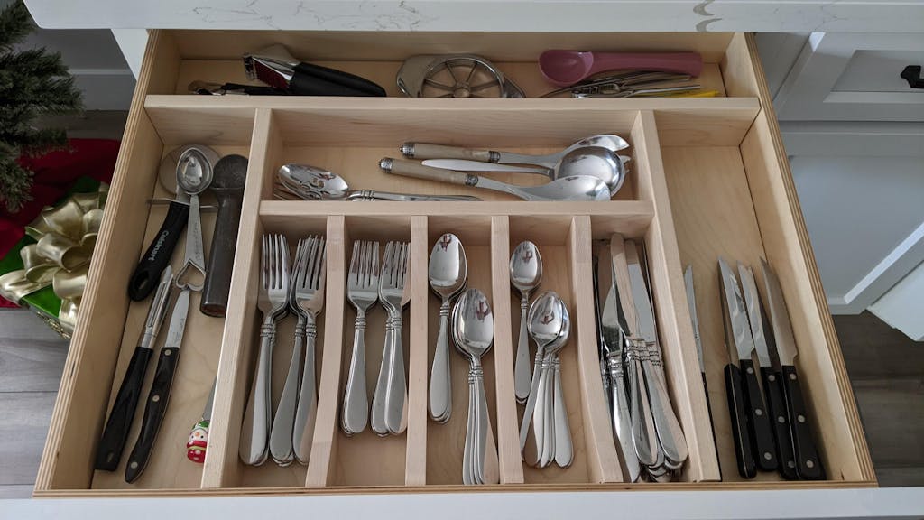 Custom sized Utensil organizers – DrawerEssentials.com – Drawer Essentials