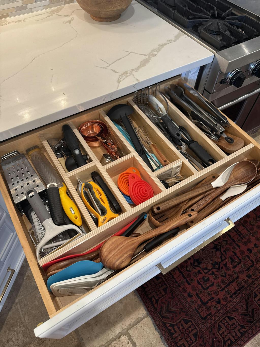 Custom sized Utensil organizers – DrawerEssentials.com – Drawer Essentials