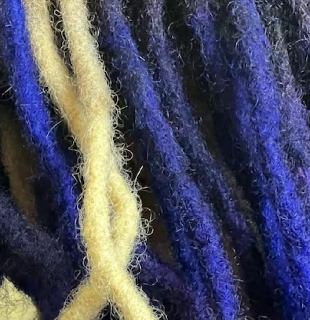 70 Locs Bundle Human Hair Dreadlock Extensions Colors Available – D.E