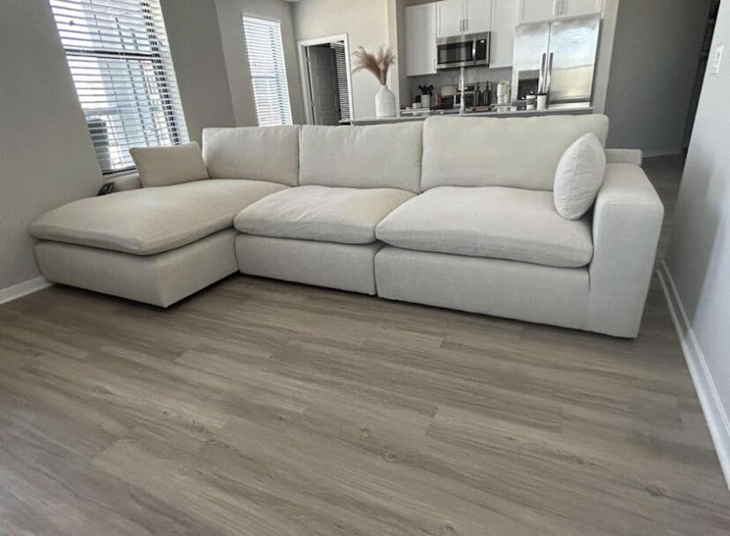 Elyza Beige™ Cloud Sofa from Ashley