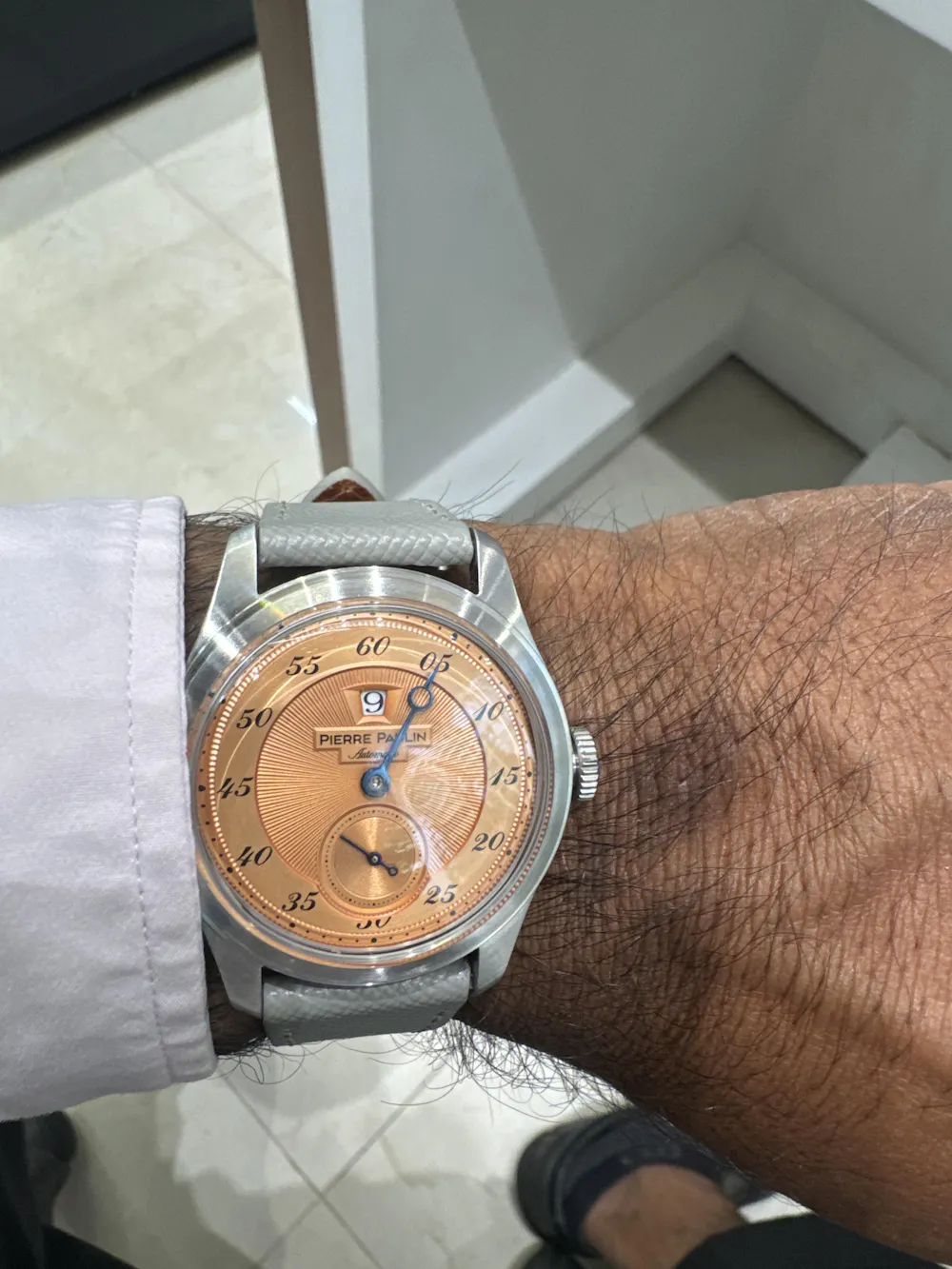 NEW Pierre Paulin Jumping Hour Automatic Seagull St17 mechanical watch
