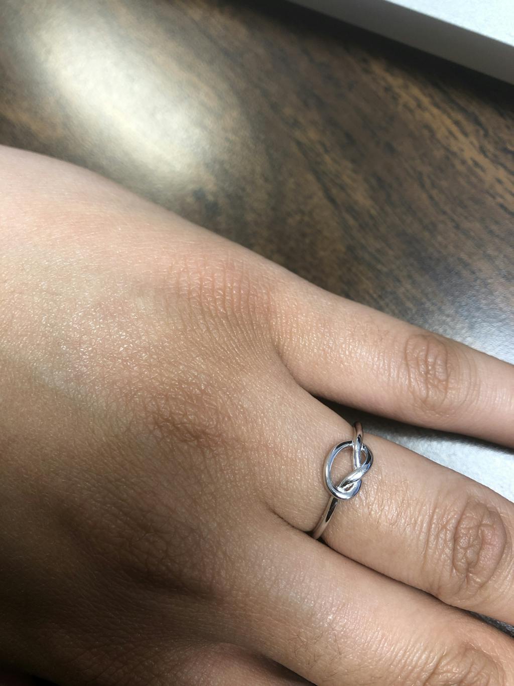 Sterling Silver Knot Ring