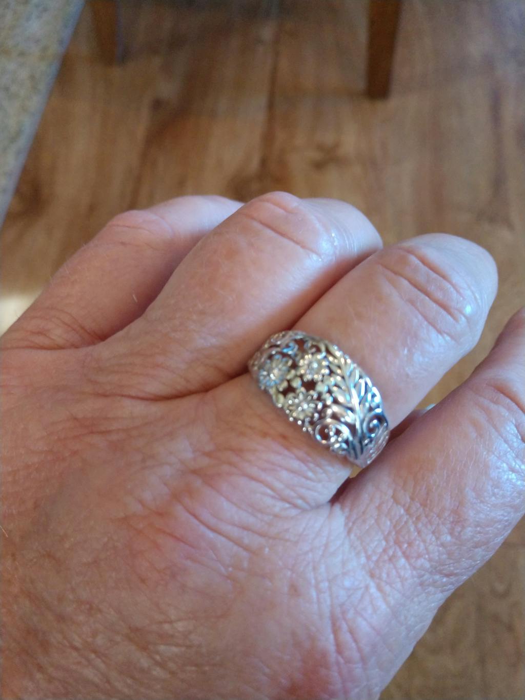 Sterling Silver Floral Arrangement Ring for Sale - Dreamland Jewelry