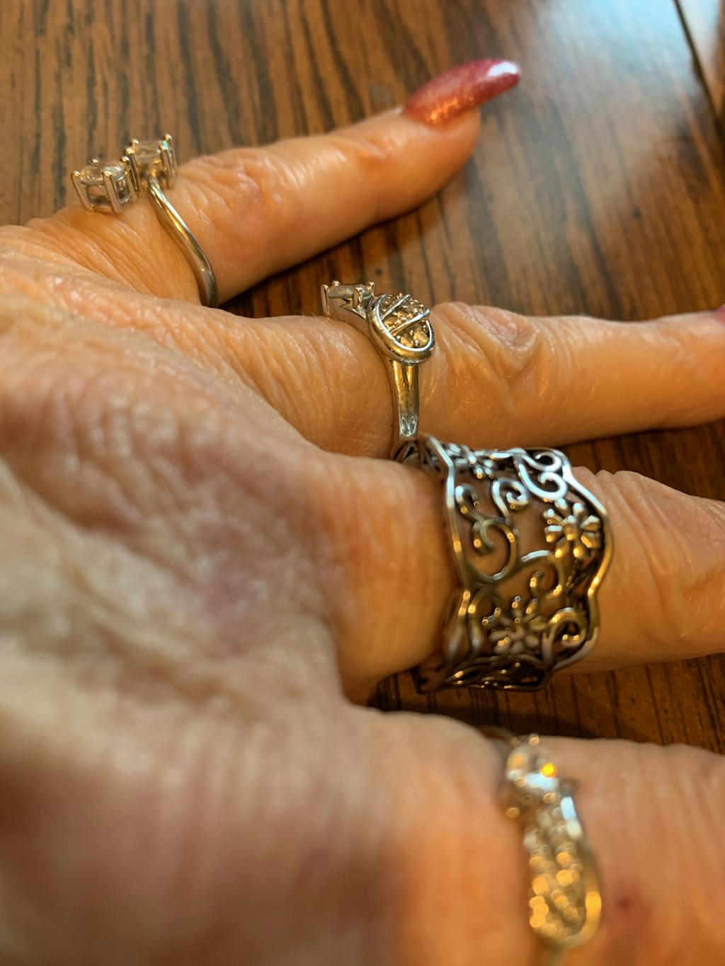 Sterling Silver Flowers Ring for Sale - Dreamland Jewelry