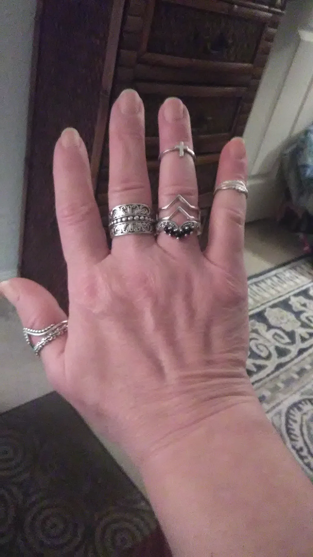 Sterling Silver Curl Vines Ring for Sale | Dreamland Jewelry