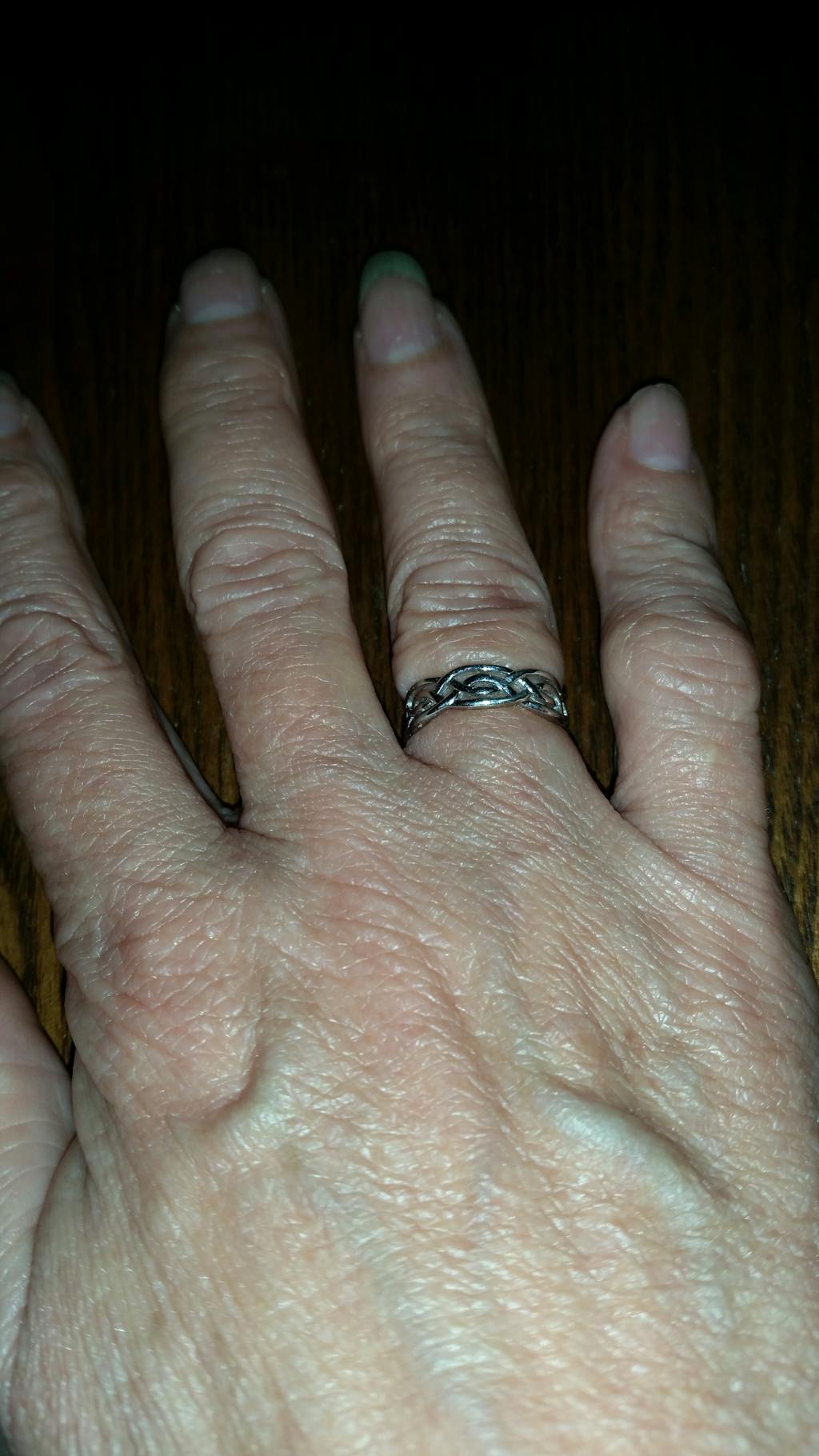 Sterling Silver Infinity Celtic Ring for Sale - Dreamland Jewelry