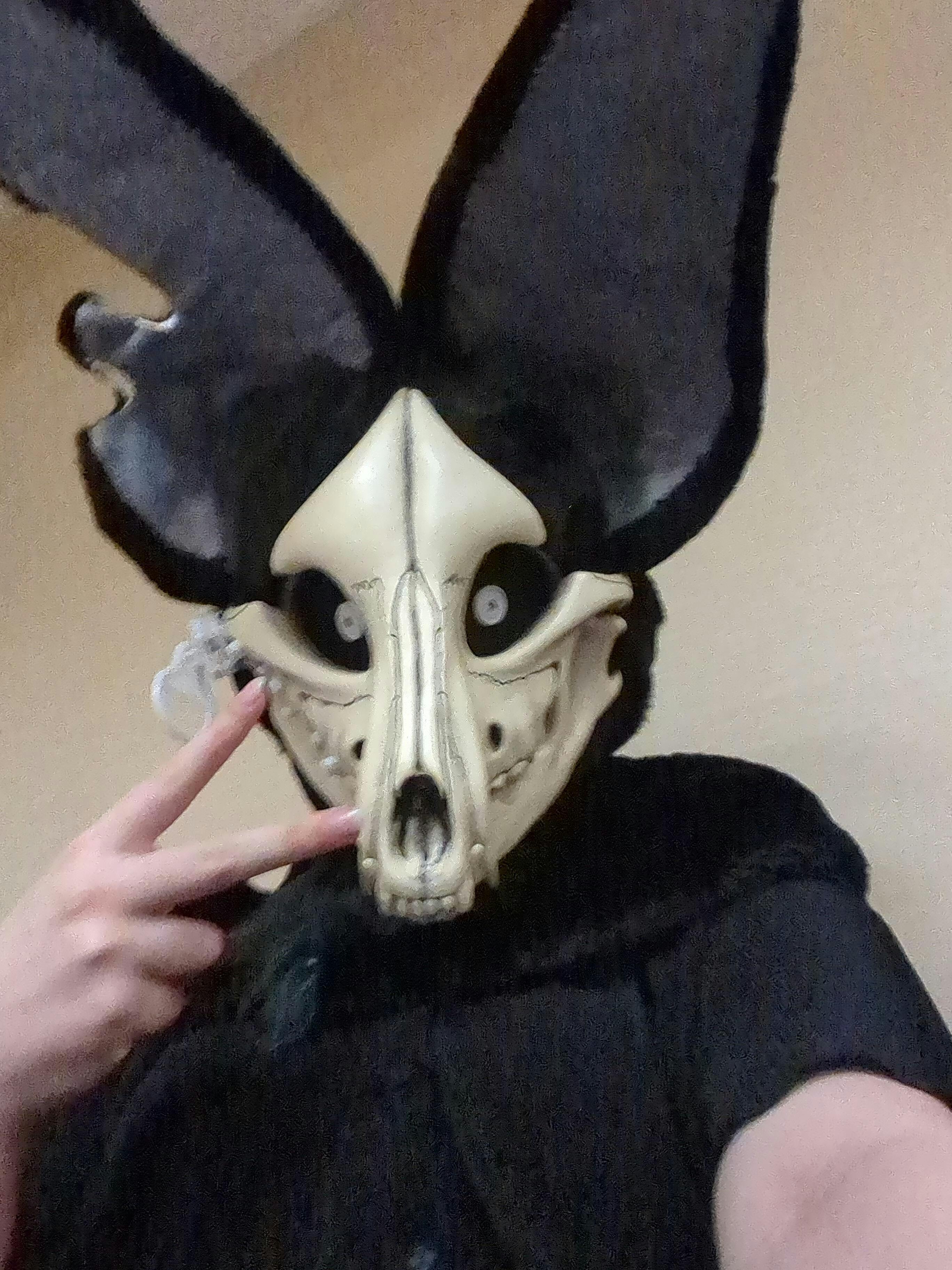 Skeletal K9 Cut and Hinged Mask – DreamVision Creations