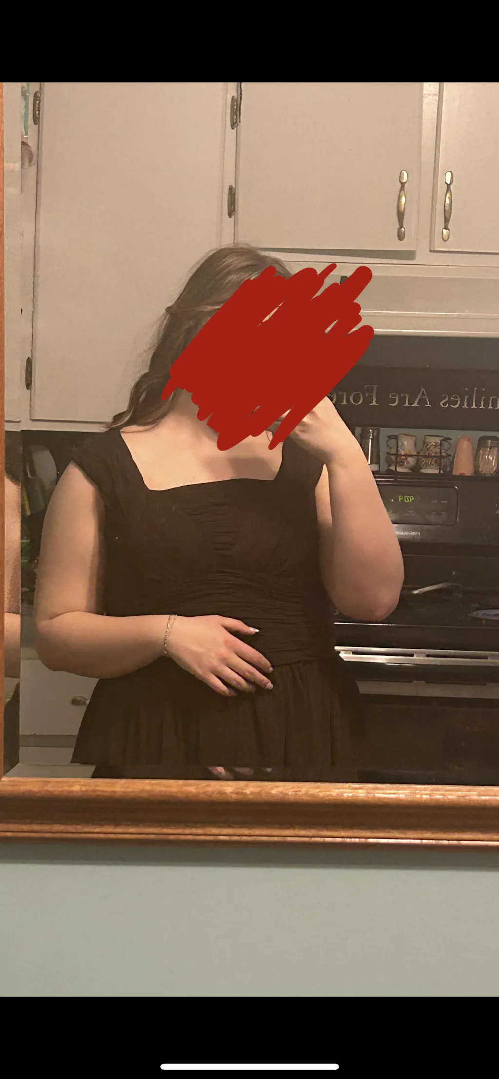 Unique chiffon retro short dark brown prom dress, short cocktail dress ...