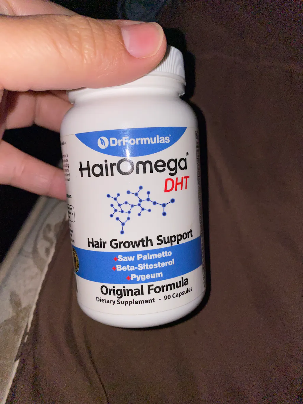 HairOmega DHT Blocker Original 33-Ingredient Formula without Biotin ...